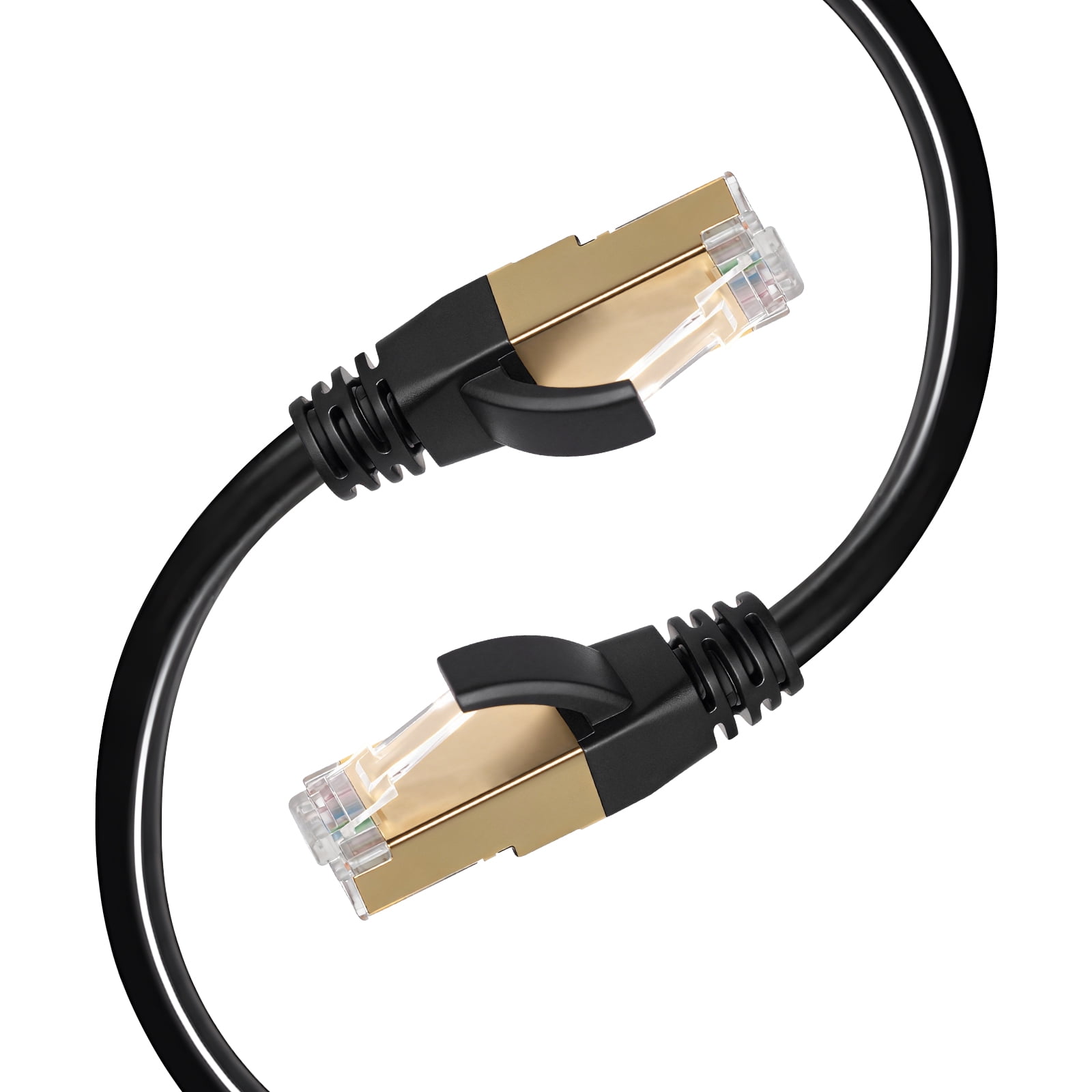 Cat8 Ethernet Cable 49ft High Speed Gaming LAN Network Cable, 40Gbps ...