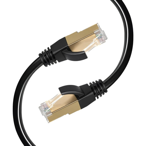 Cat8 Ethernet Cable 65ft High Speed Gaming LAN Network Cable, 40Gbps ...