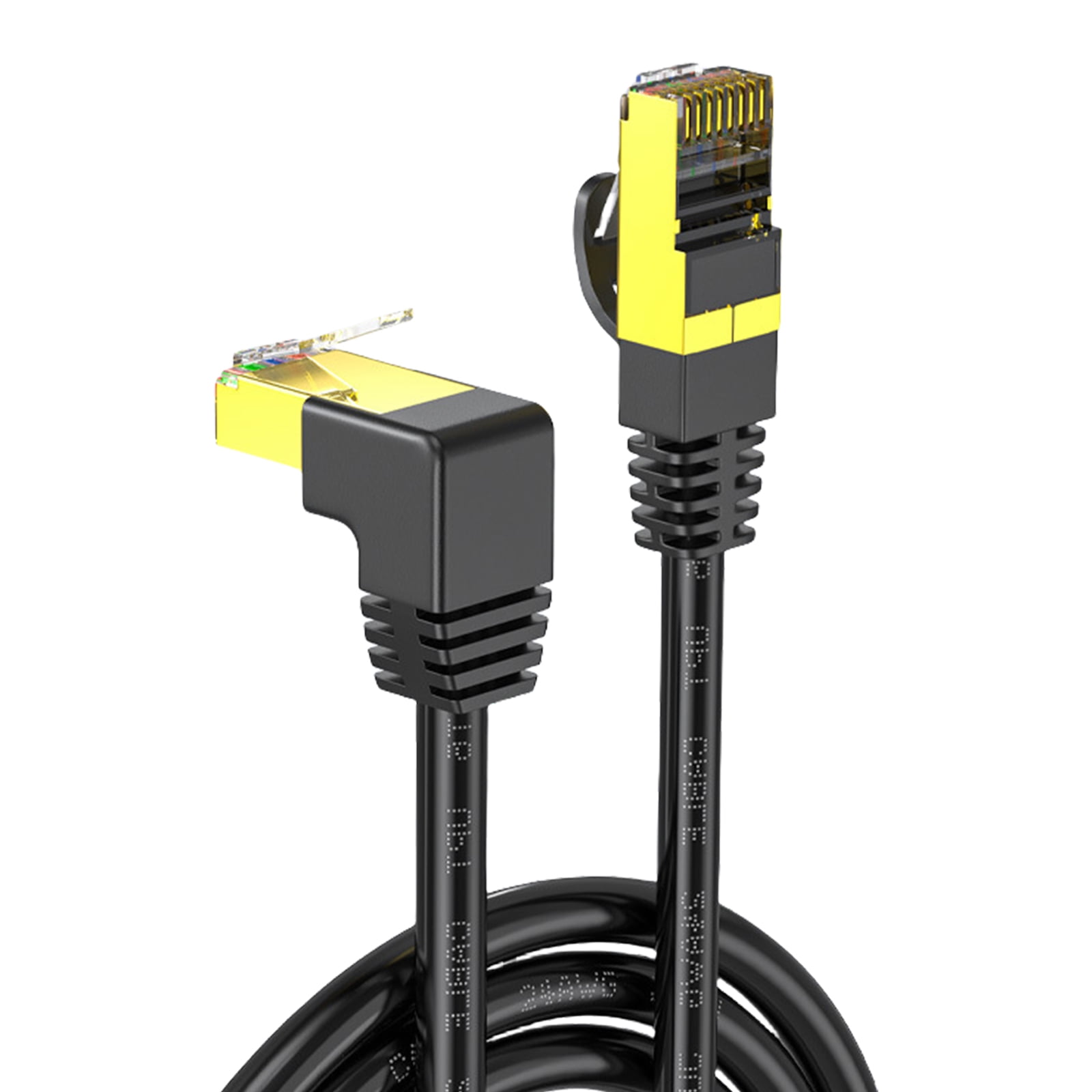 Cat8 Flat Ethernet Cable 10Gbps Fast Speed Networking Cord RJ45 ...