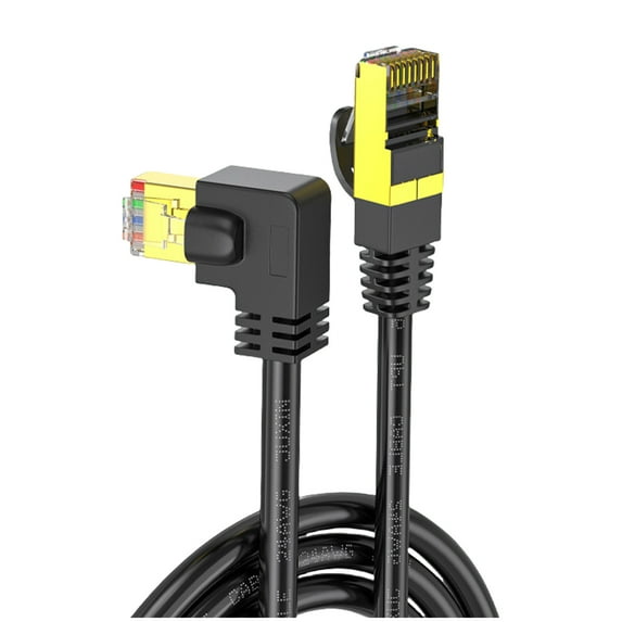 Cat8 Flat Ethernet Cable 10Gbps Fast Speed Networking Cord RJ45 ...