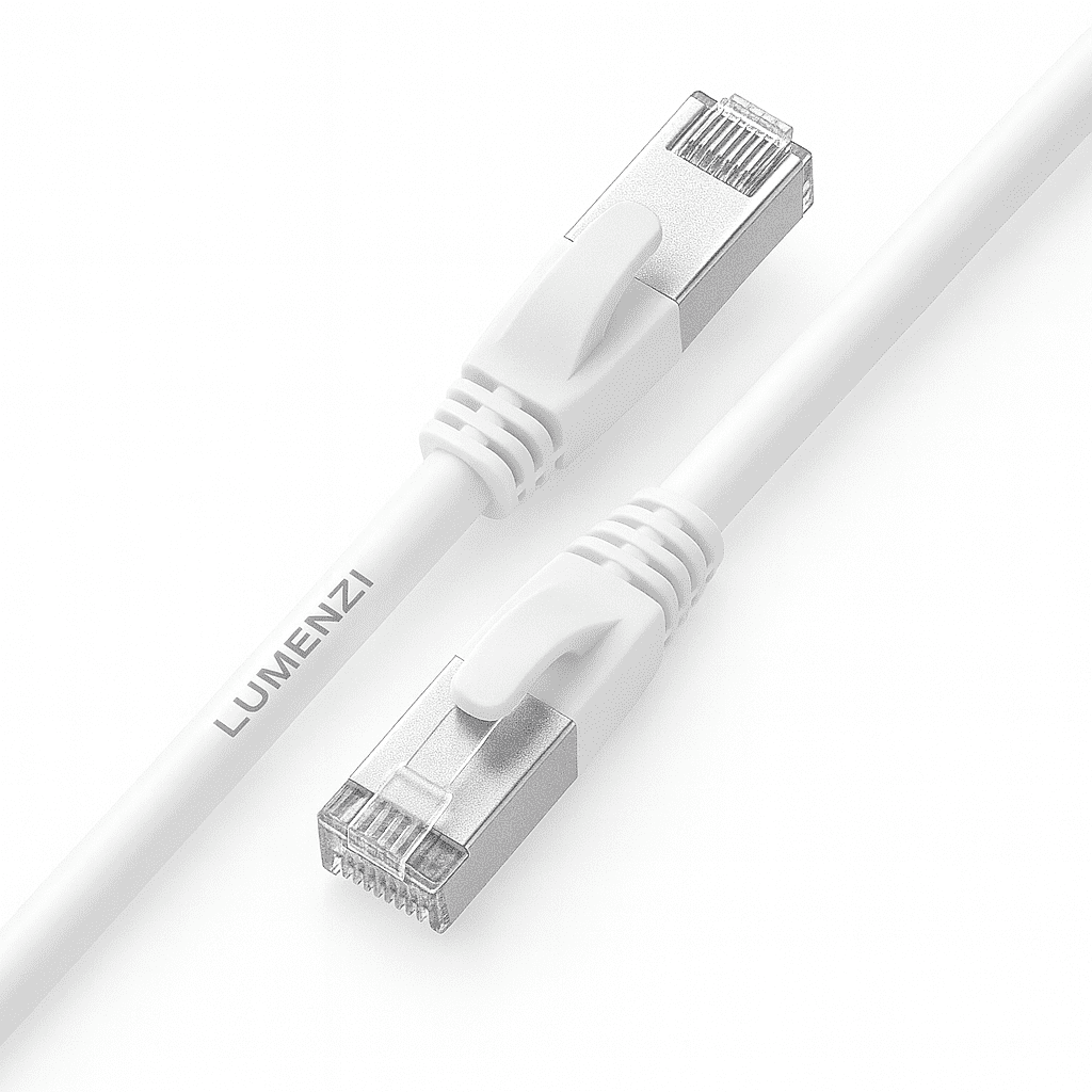 Cat8 Round Ethernet Cable 1ft,5ft,10ft,25ft,40ft,50ft,100ft,500ft ...