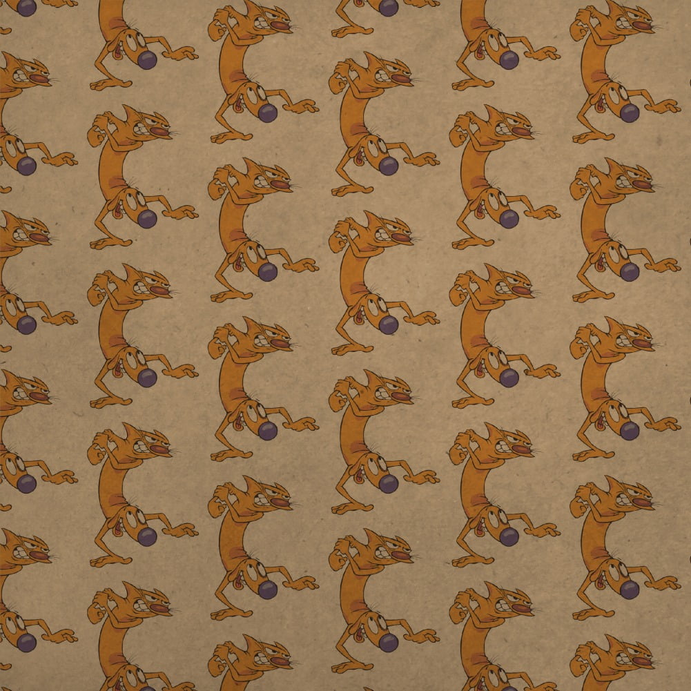CatDog Ready to Fight Premium Kraft Roll Gift Wrap Wrapping Paper ...