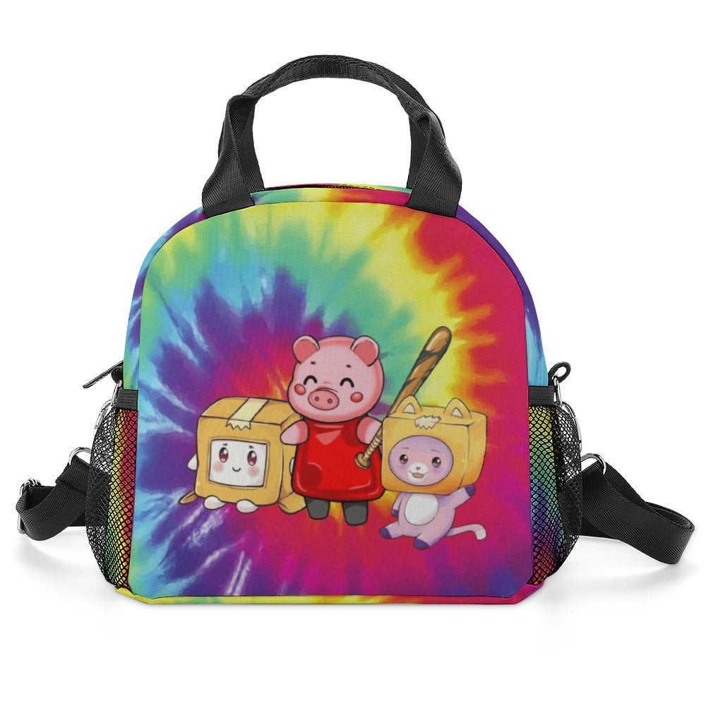 CatLanky Box Merch Lunch Bag With Shoulder Strap Insulated Portable ...