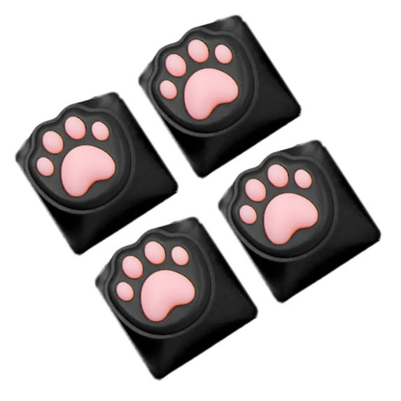 CatPaw Keycaps Silicone Enhanceds ABS Materials Soft Touches AntiWear ...