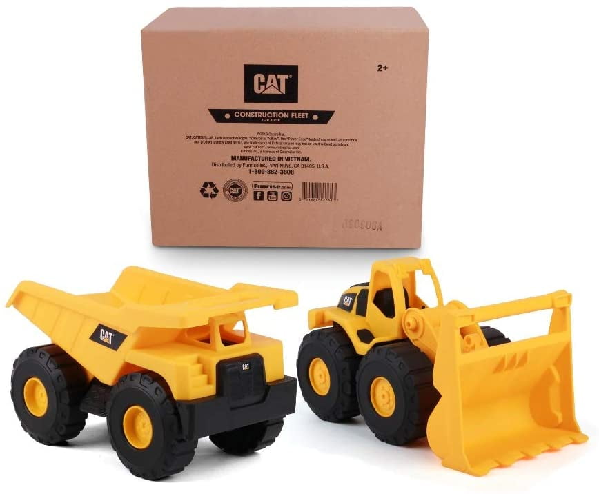 CatToysOfficial Toy Construction Vehicle 2 Pack, Yellow - Walmart.com