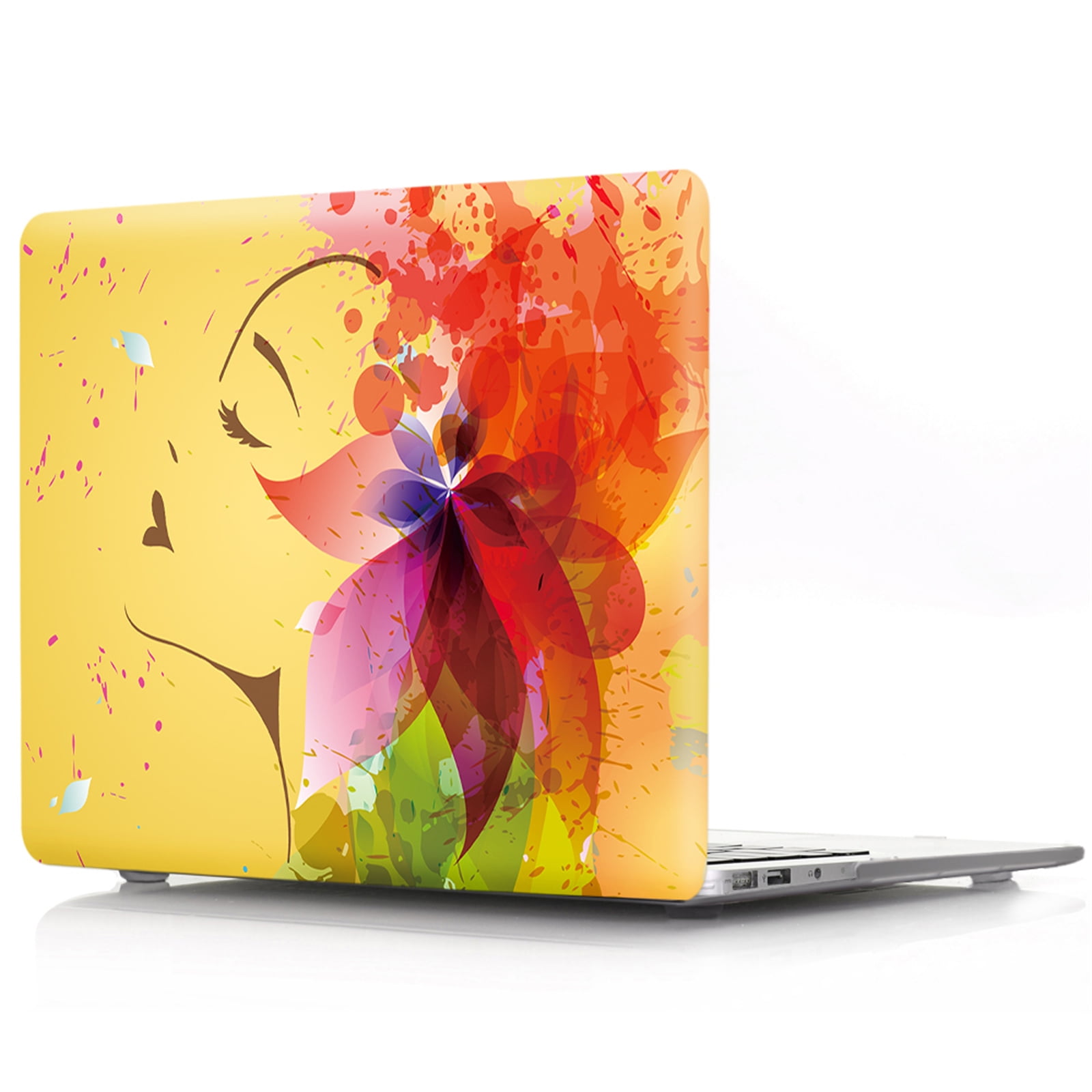 CatXQ Case for MacBook Pro 13 inch A1278 Flower Girl Design Case with ...