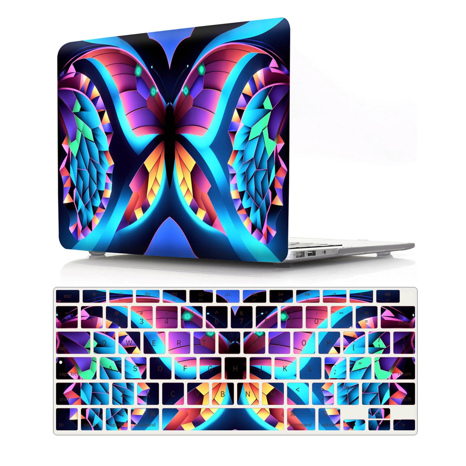 CatXQ Colored Butterfly Design Case for 15 inch Surface Laptop 5/4/3 ...