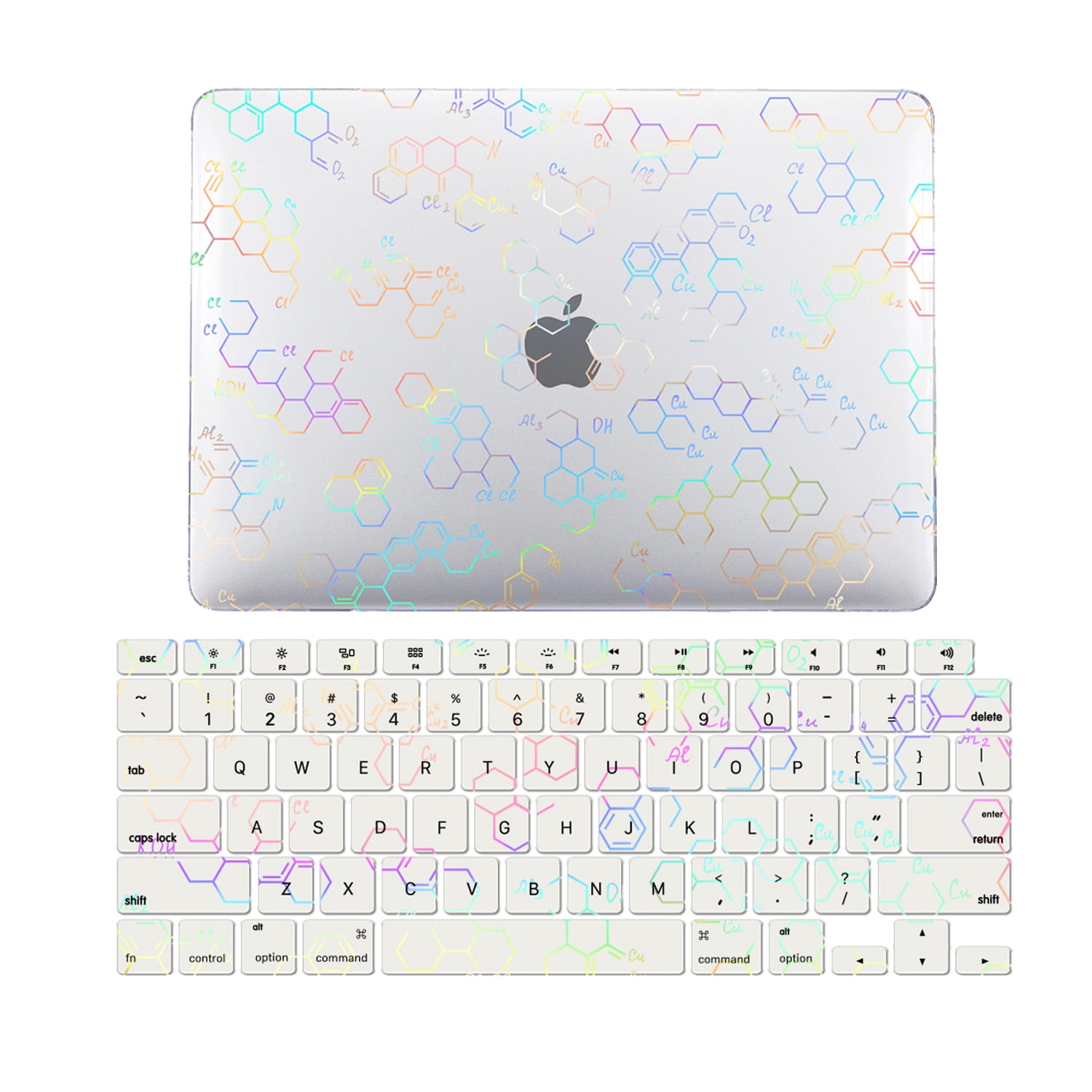 CatXQ Flash Clear Laptop Hard Shell Cases for MacBook Air 11 inch Model ...