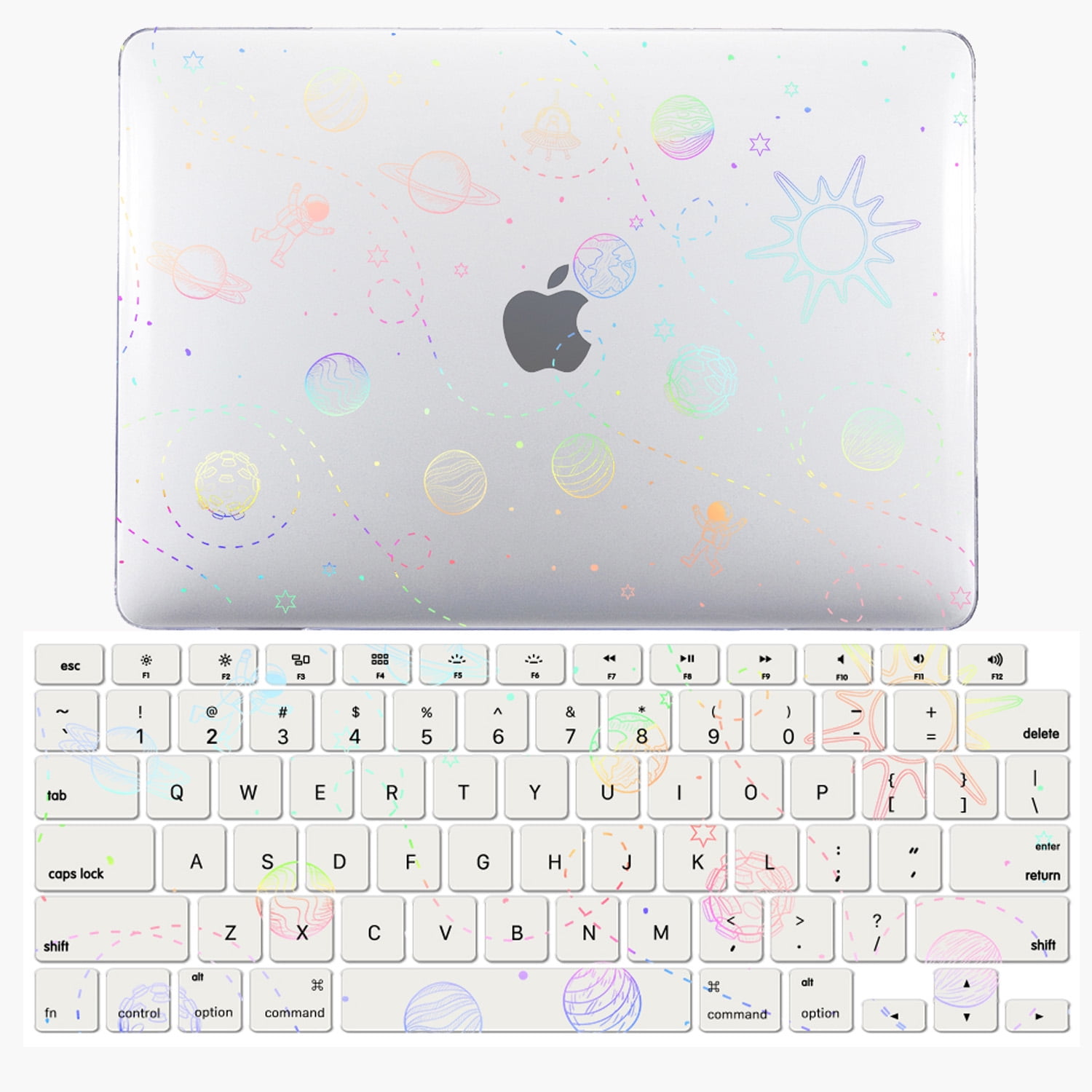 CatXQ Flash Clear Laptop Hard Shell Cases for MacBook Pro 16 inch with ...