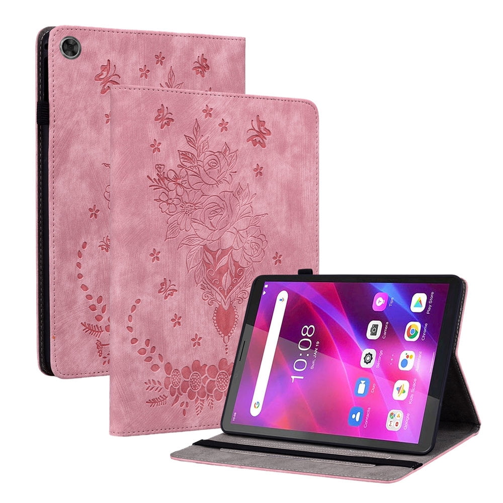 CatXQ PU Leather Wallet Case For Lenovo Tab M7 (1st/2nd/3rd Gen) TB ...
