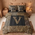 Catabedysis Classic Leopard Pattern 7-Piece King Bedding,Fashion ...