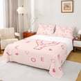 Catabedysis Cute Loves Monogrammed King Sheets,Initial Letter Y Bedding ...