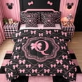 Catabedysis Personalized Letter Gifts 7 Pieces Full Size Bedding Sets ...