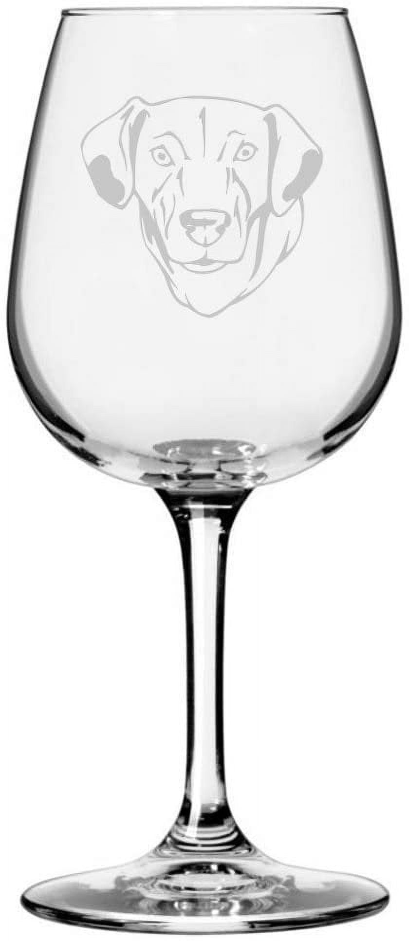 Catahoula Cur Dog Themed Etched 12.75oz Libbey Wine Glass - Walmart.com