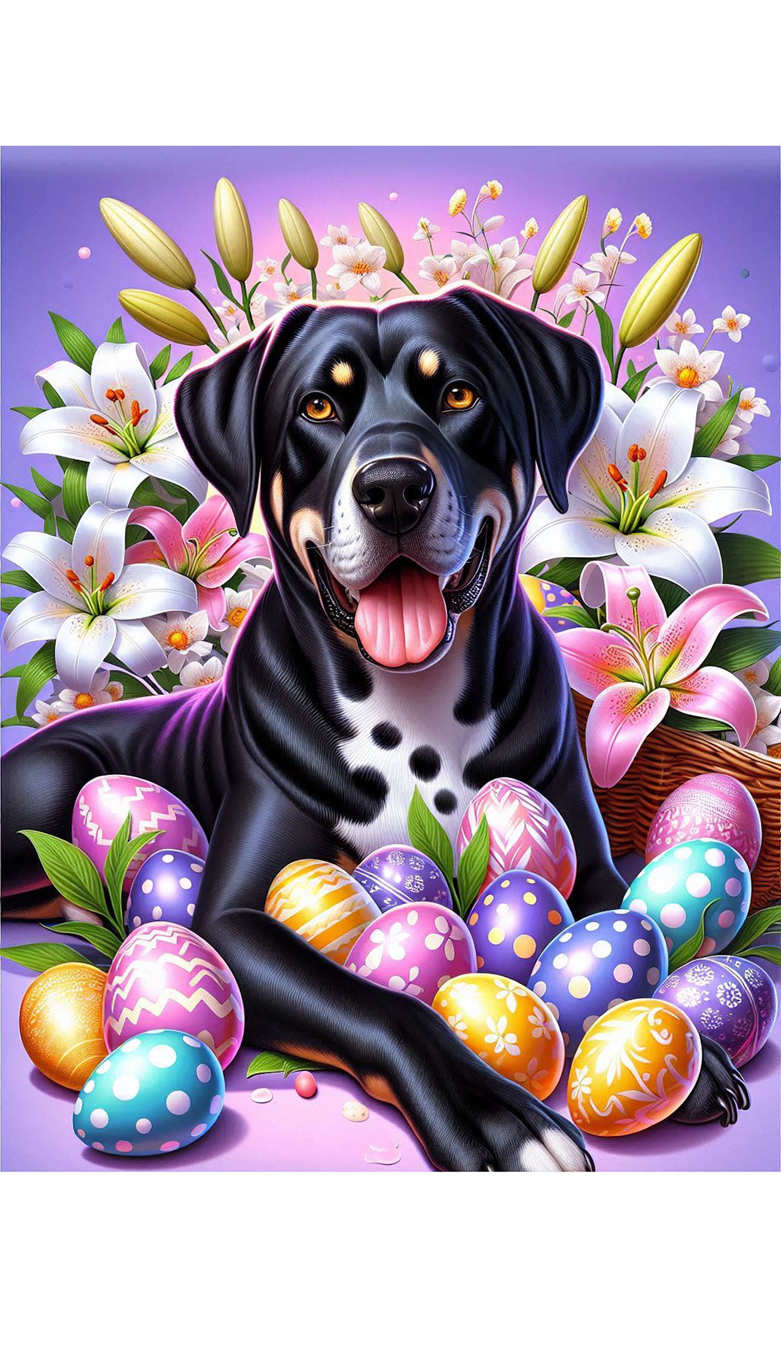 Catahoula Leopard Black - Best of Breed DCR Easter Holiday Outdoor ...