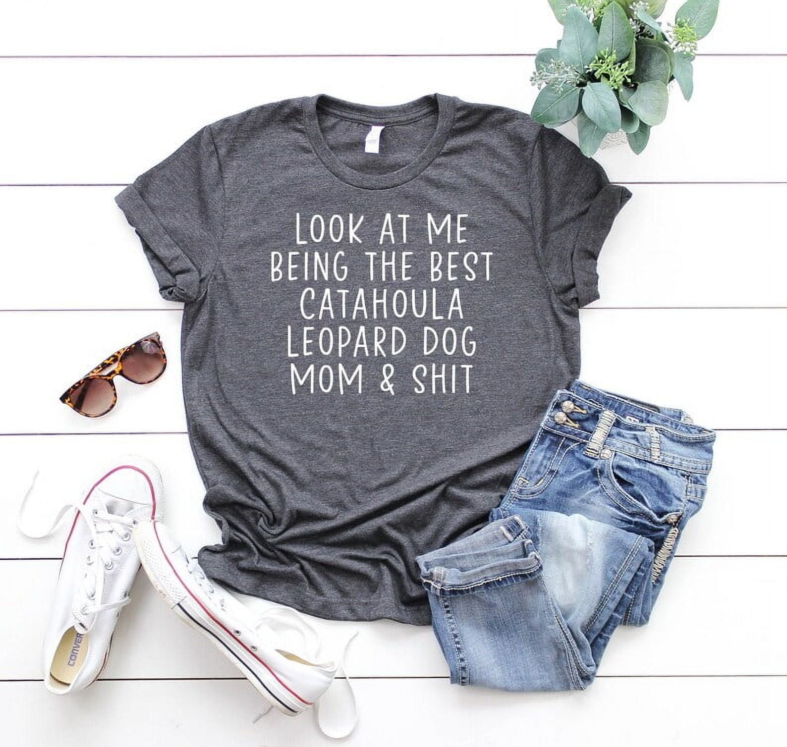 Catahoula Leopard Mom Gifts, Catahoula Leopard Mom Shirt, Catahoula ...