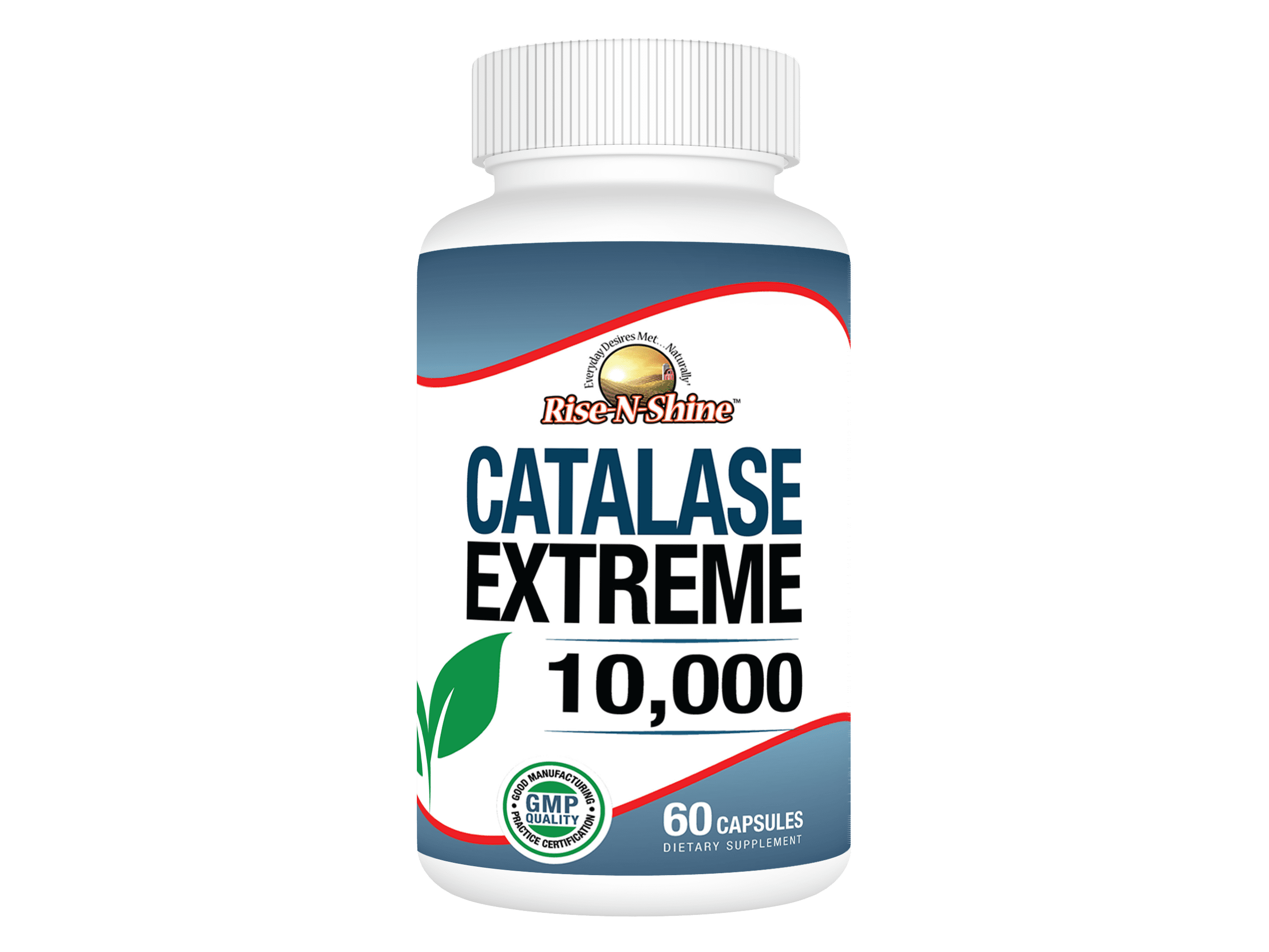 Catalase Extreme 10,000, 60 Capsules - Enzyme Replenisher, Hair ...