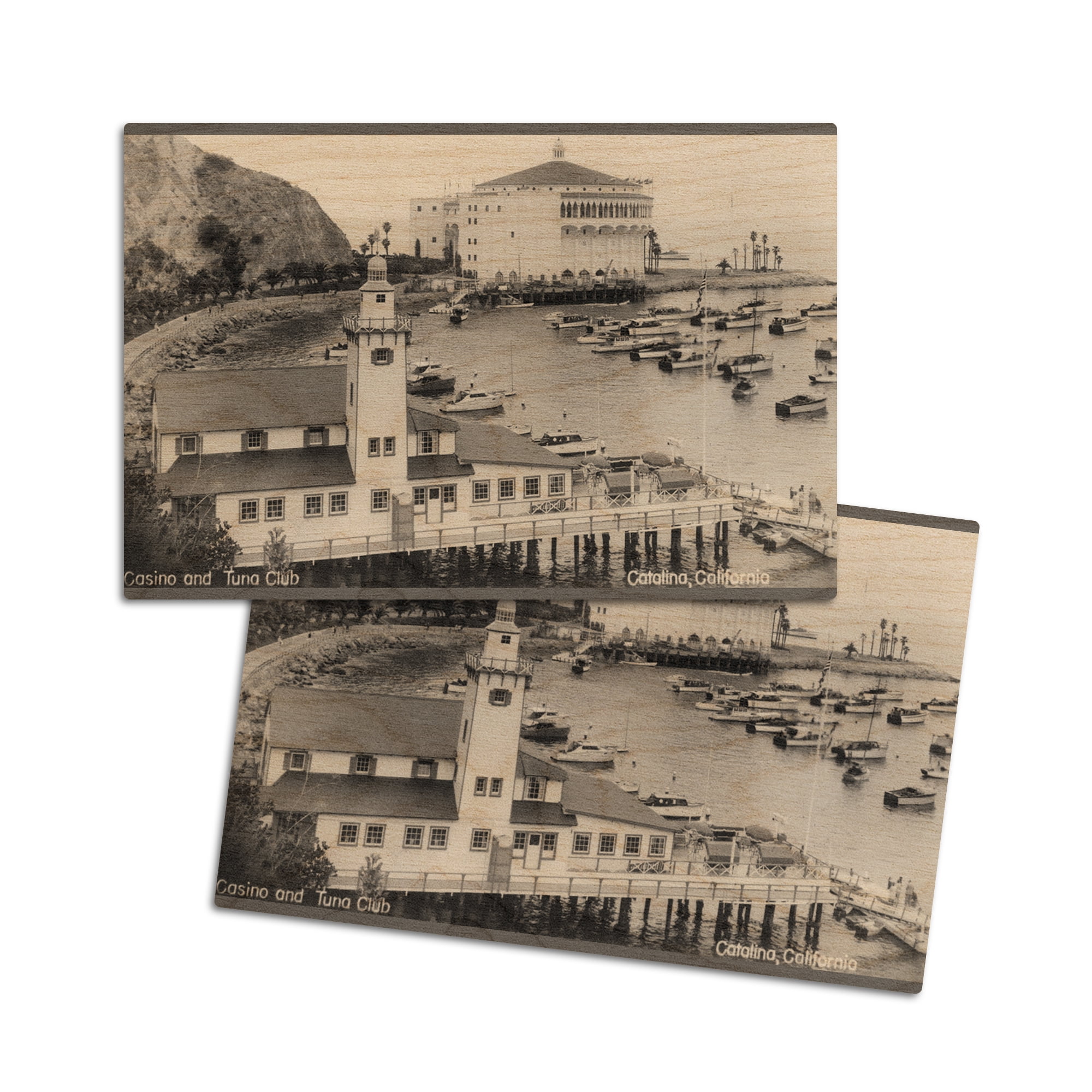 Catalina, California, Exterior View of the Tuna Club and Casino (4x6 ...
