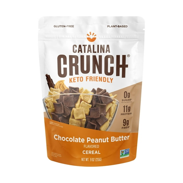 Catalina Crunch Keto Friendly Cereal - Chocolate Peanut Butter Blend ...