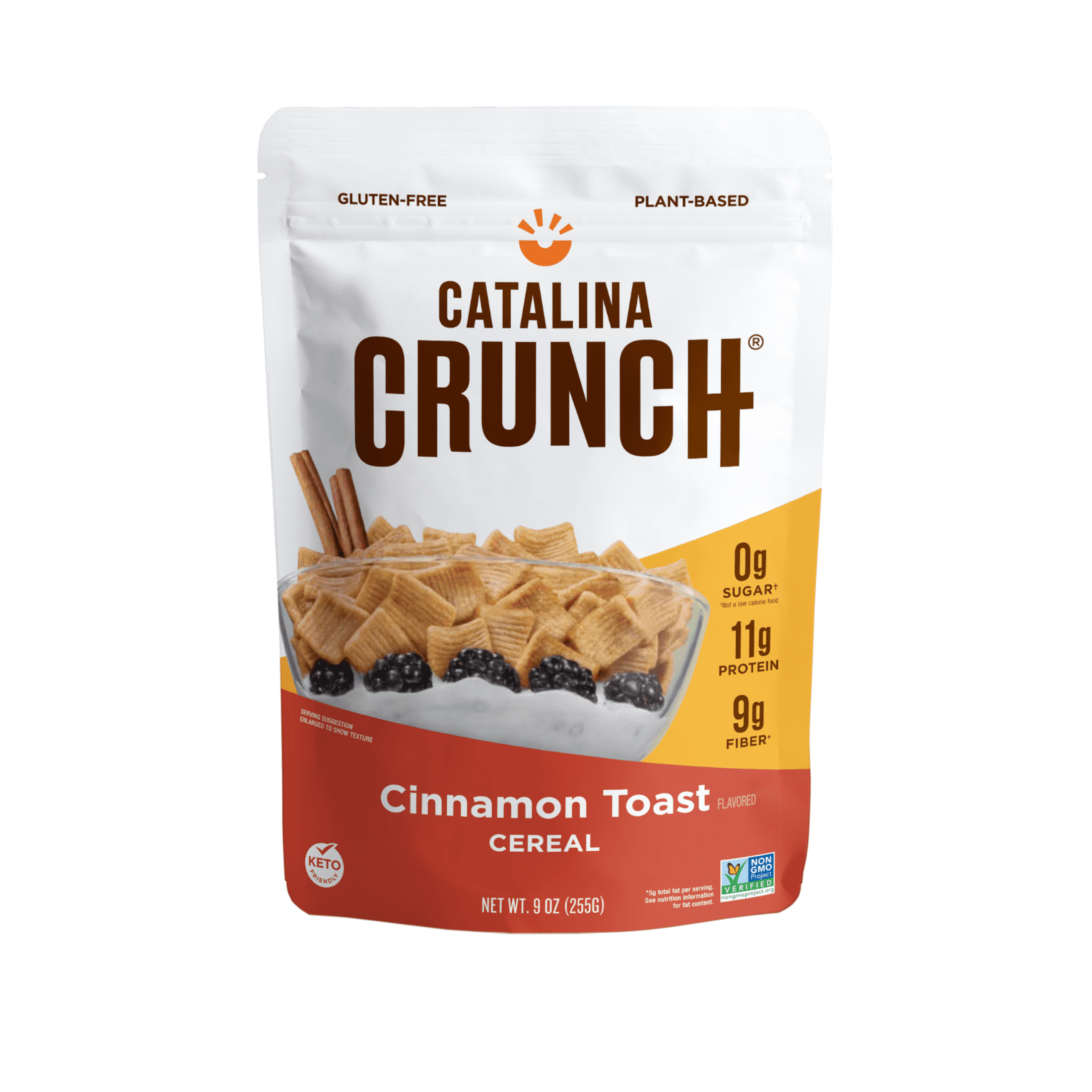 Catalina Crunch Keto Friendly Cereal, 9 oz Cinnamon Toast, (255 g ...