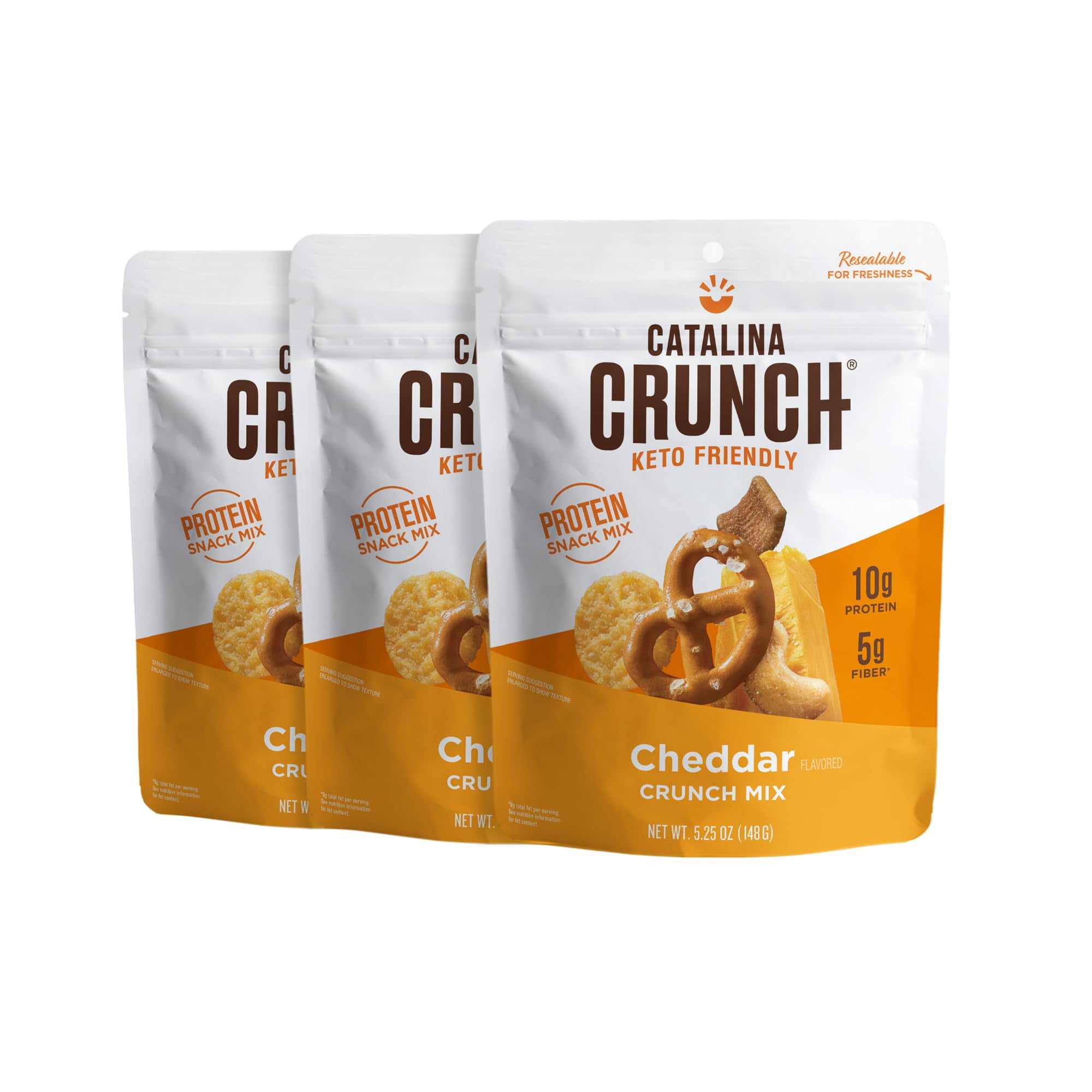 Catalina Crunch Mix Cheddar Protein Snack Mix | Low Carb, Keto Snacks ...