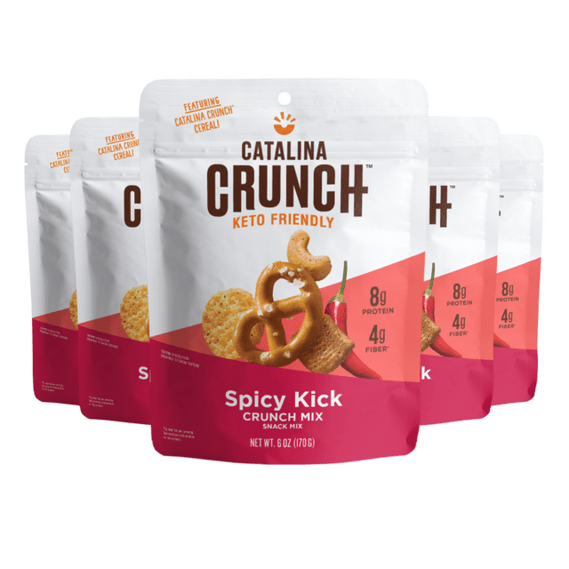 Free Shipping! Catalina Crunch Mix Spicy Kick Protein Snack Mix | Keto ...