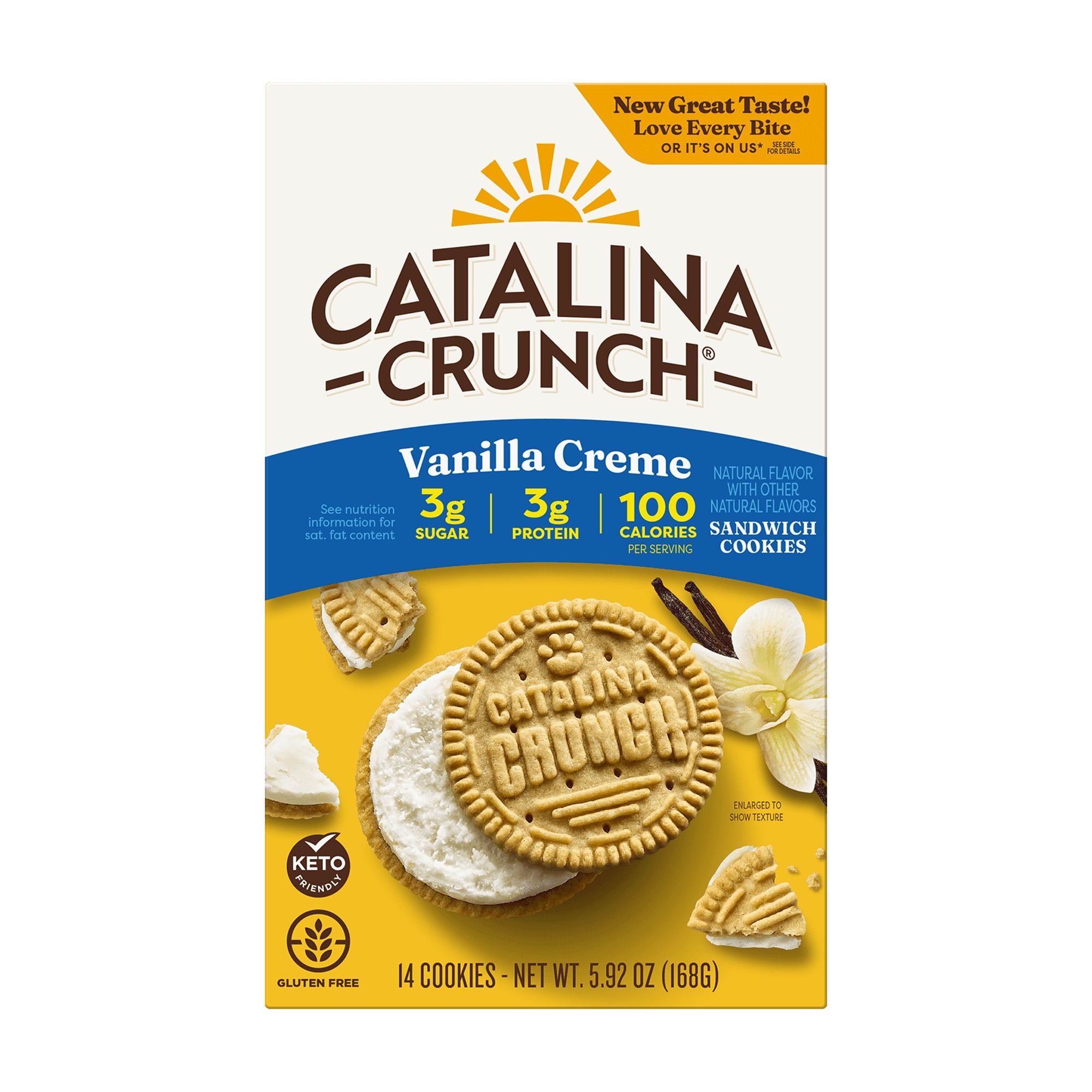 Catalina Crunch Vanilla Creme Cookies, 14ct - Walmart.com