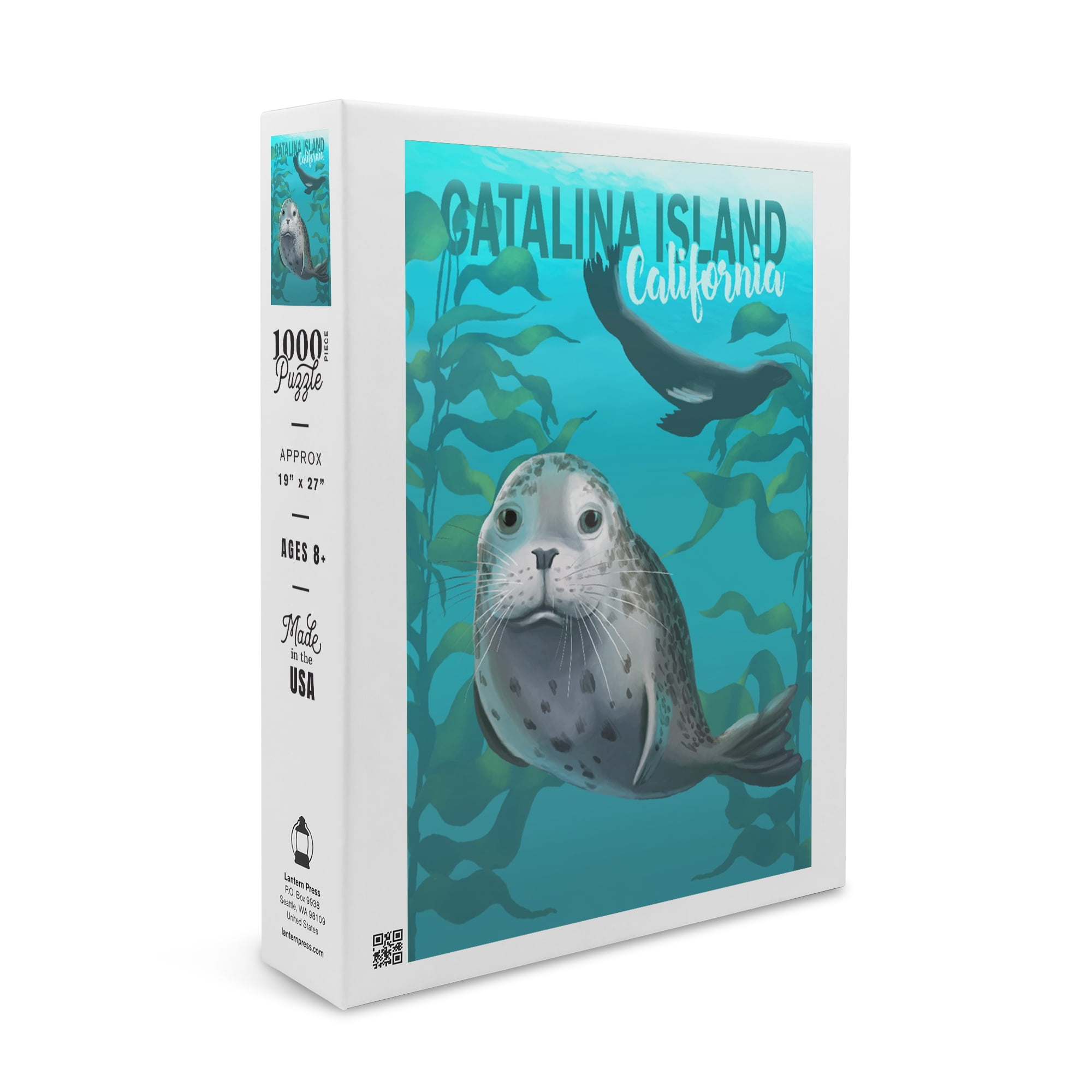 Catalina Island, Harbor Seals (1000 Piece Puzzle, Size 19x27 ...