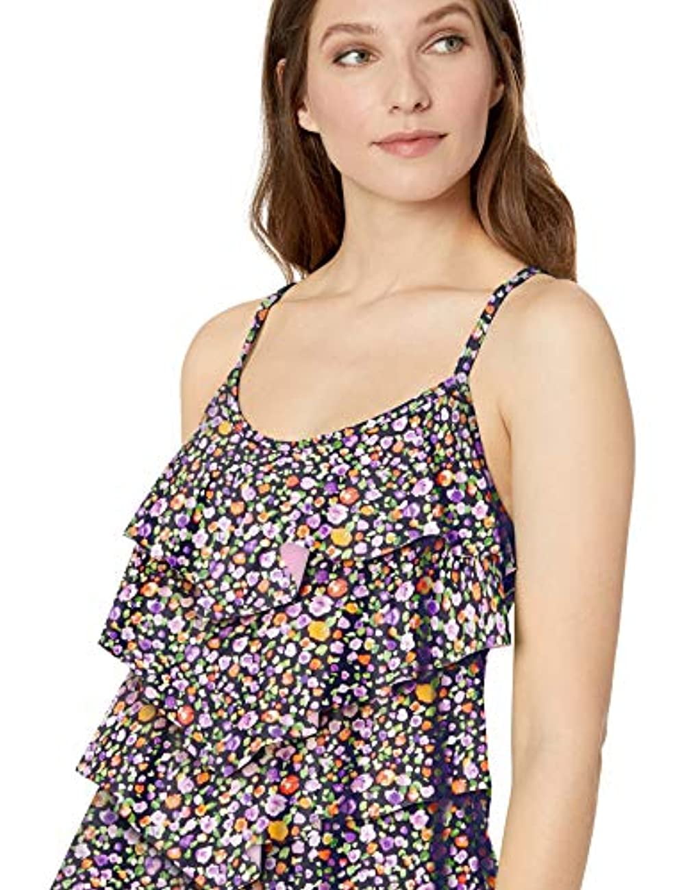 Catalina Women's Ruffle Tankini Top - Walmart.com