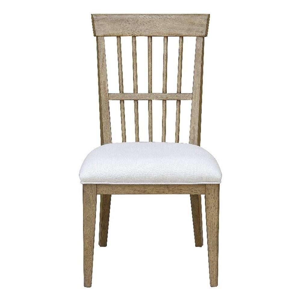 Catalina Wood Back Side Chair in Natural Wood Finish by Scott Living ...