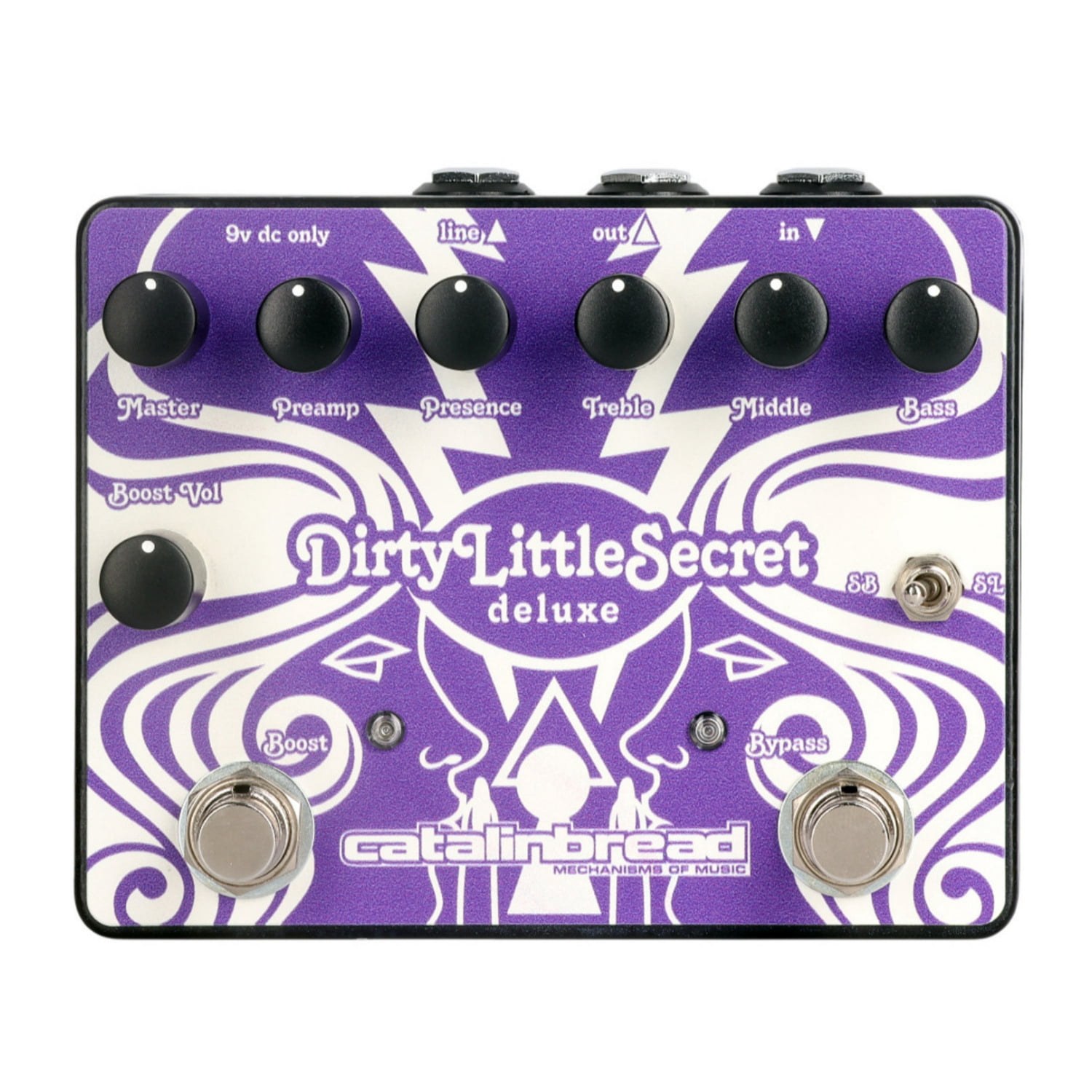 Catalinbread Dirty Little Secret Deluxe Overdrive Pedal with Exterior ...