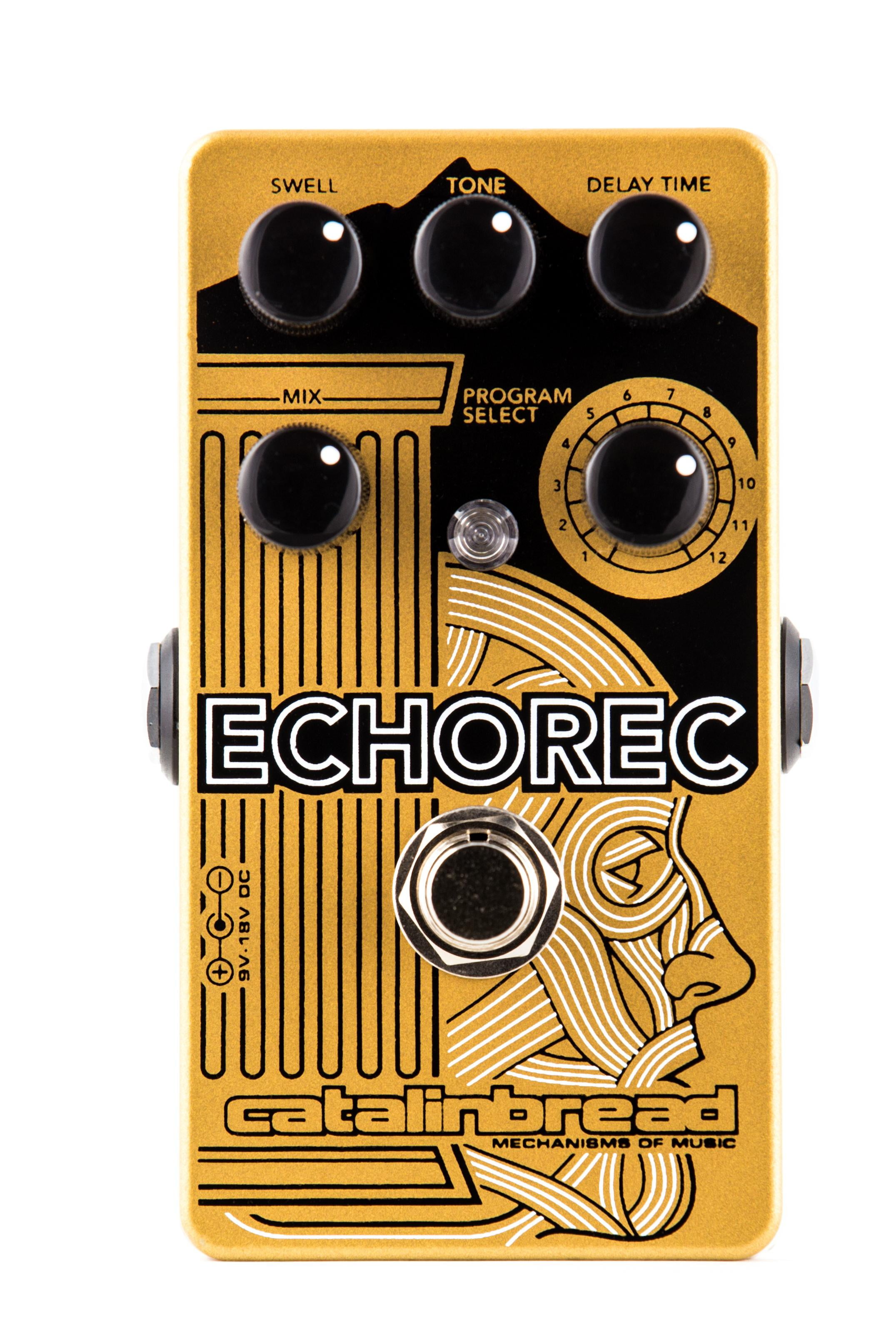 Catalinbread Echorec Multi-Tap Echo Guitar Effects Pedal - Walmart.com