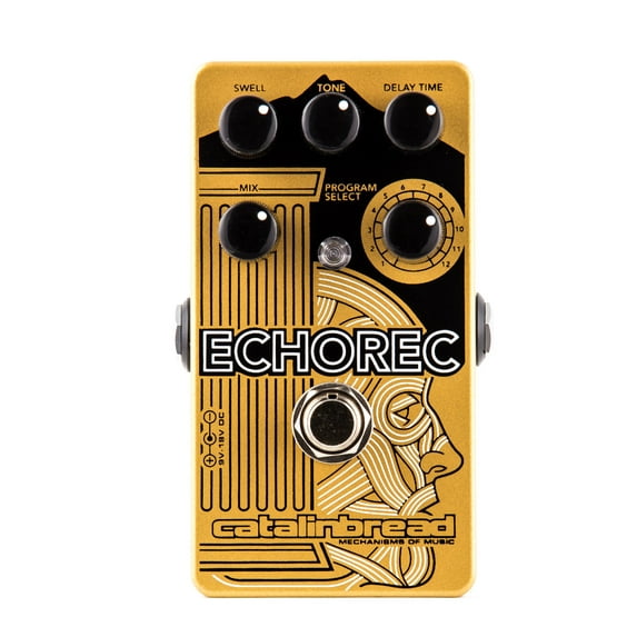Catalinbread Echorec Multi-Tap Echo Guitar Effects Pedal - Walmart.com