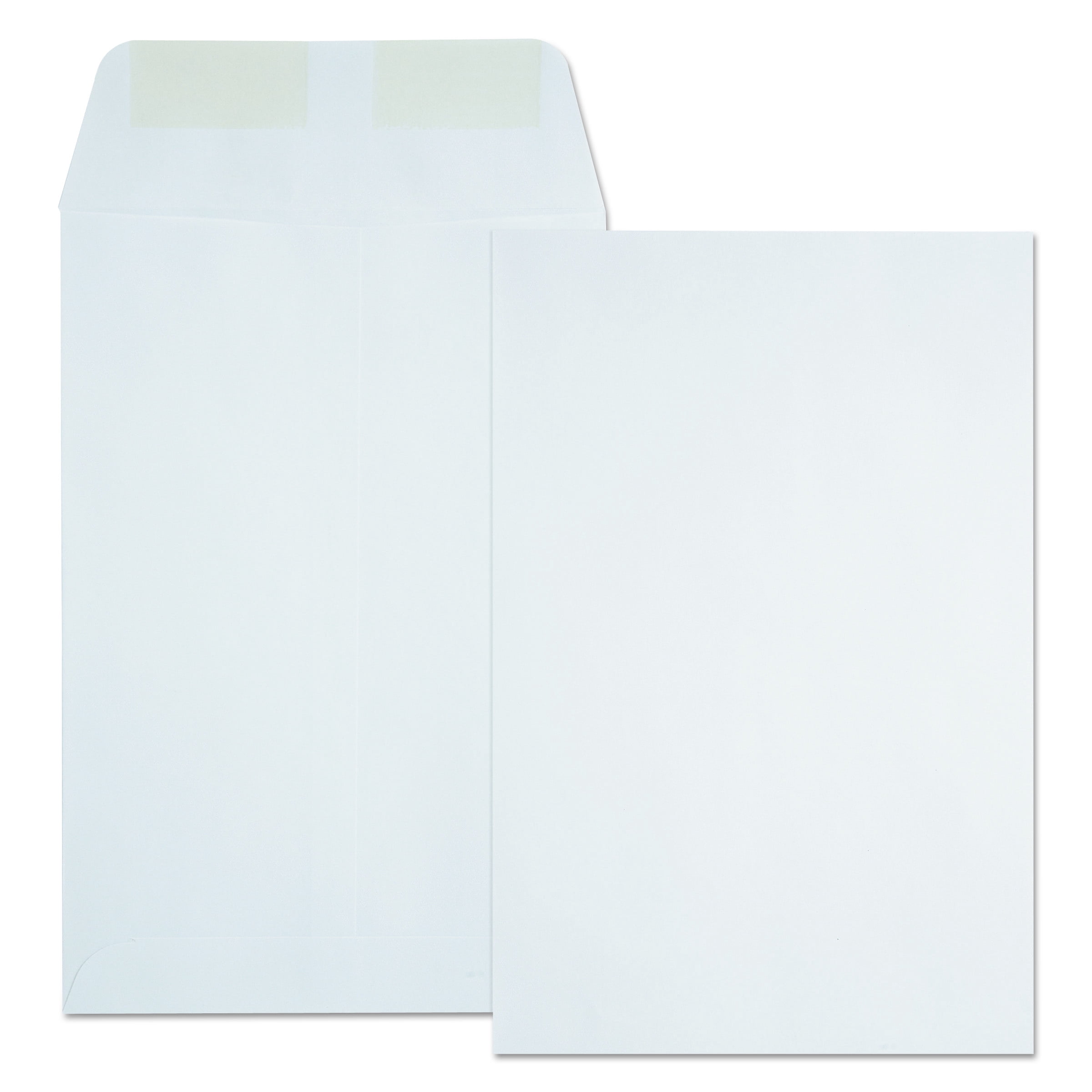 Catalog Envelope, 24 lb Bond Weight Paper, #1, Square Flap, Gummed ...