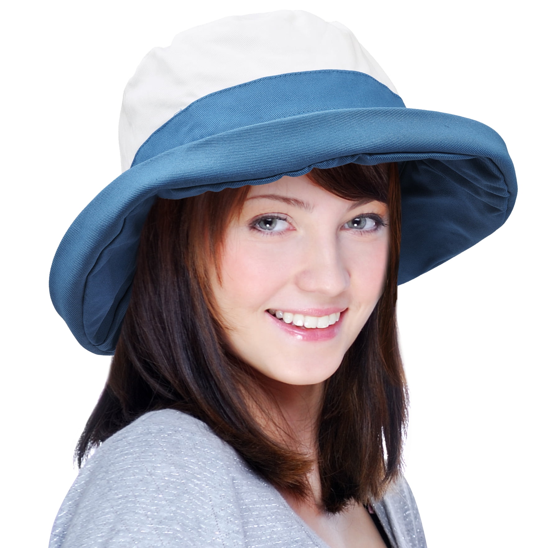 Catalonia Bucket Hat for Women Wide Brim Foldable Outdoor Travel Beach ...