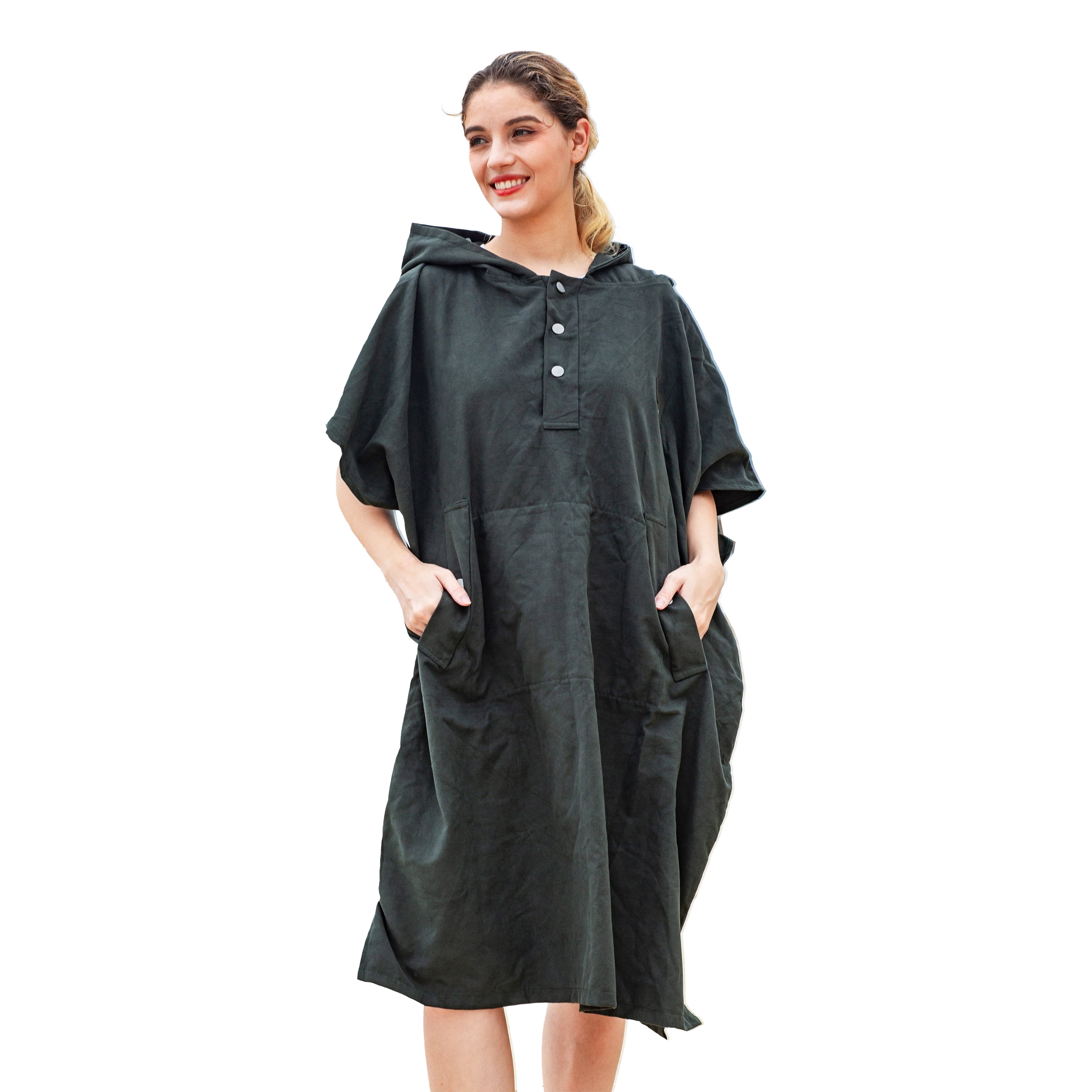 Catalonia Surf Swimming Poncho Changing Towel Robe,Quick Dry Microfiber ...