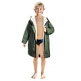 Catalonia Swim Parka Kids with Hood, Lightweight Youth Surf Swim Jacket ...