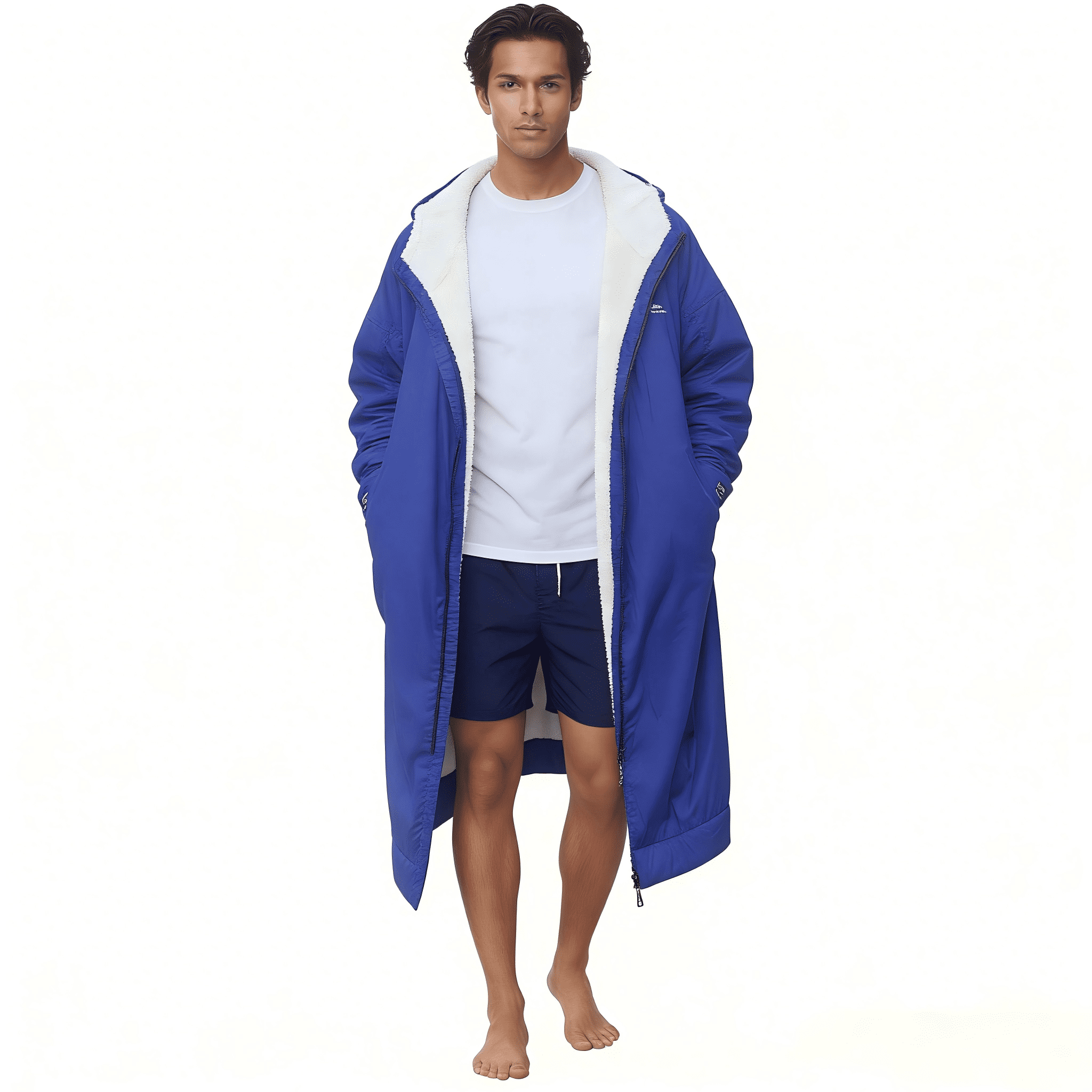 Catalonia Swim Parka for Men Women, Oversized Waterproof Surf Swimming ...