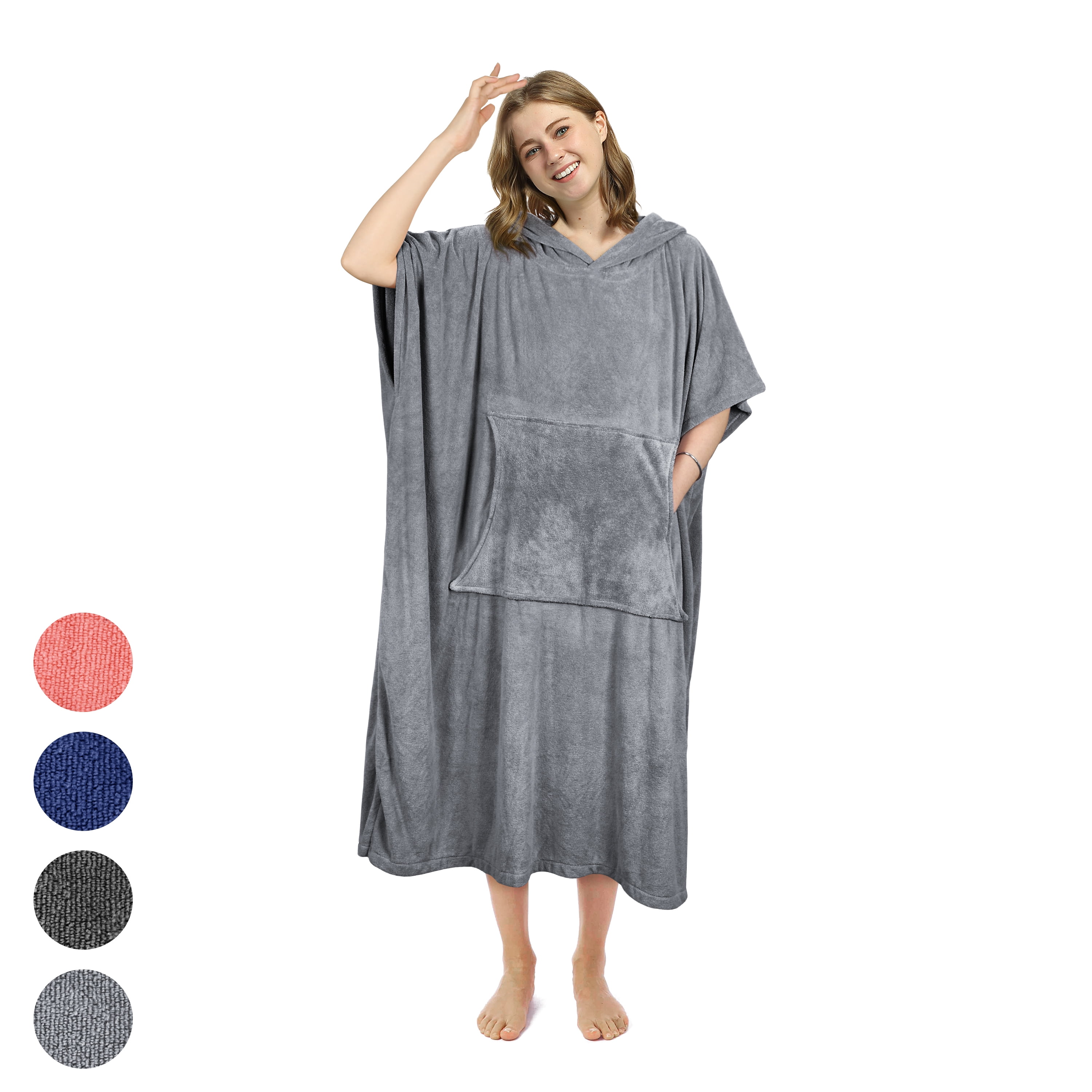 Catalonia Unisex Surf Poncho Changing Towel Robe for Adult Surfer ...