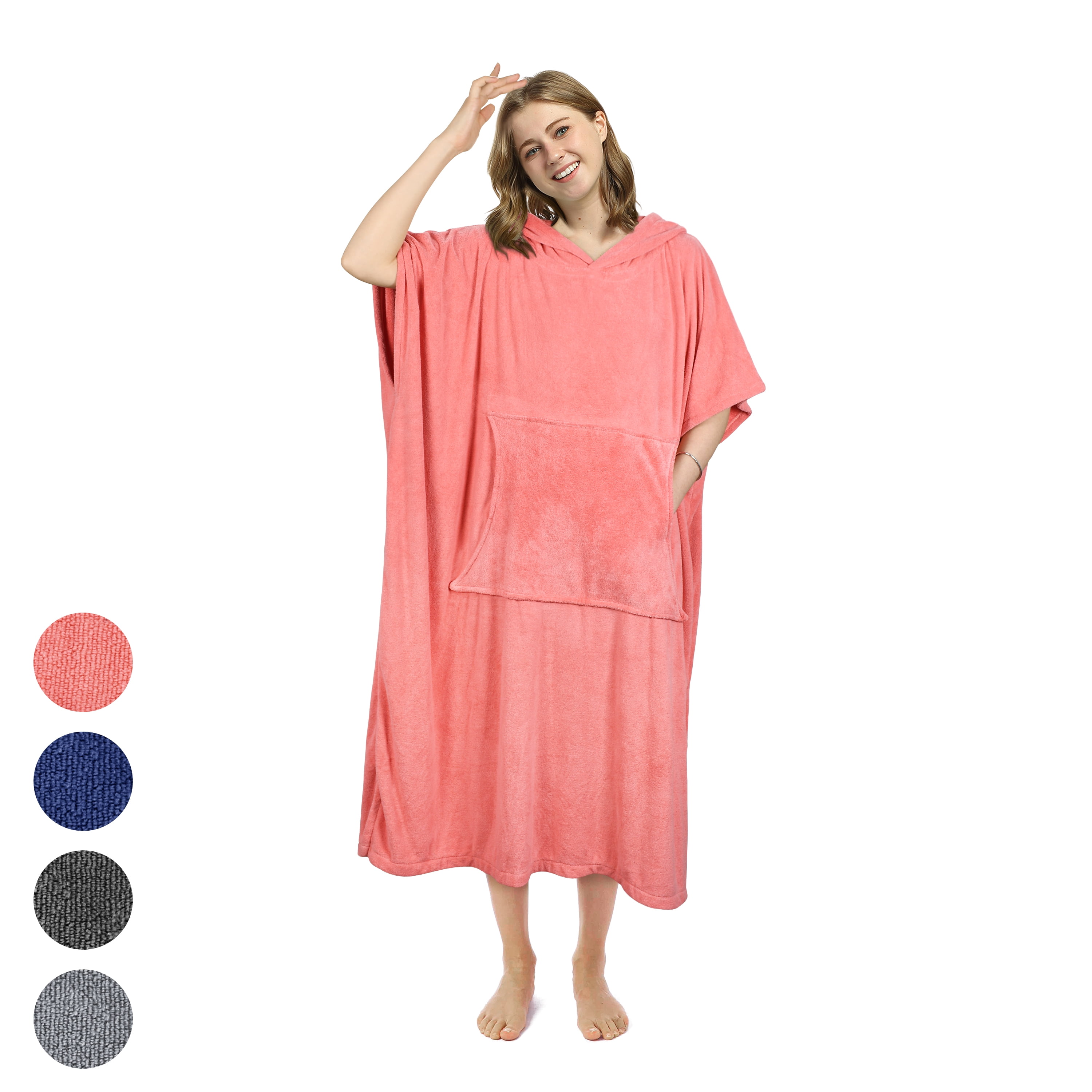 Catalonia Unisex Surf Poncho Changing Towel Robe for Adult Surfer ...
