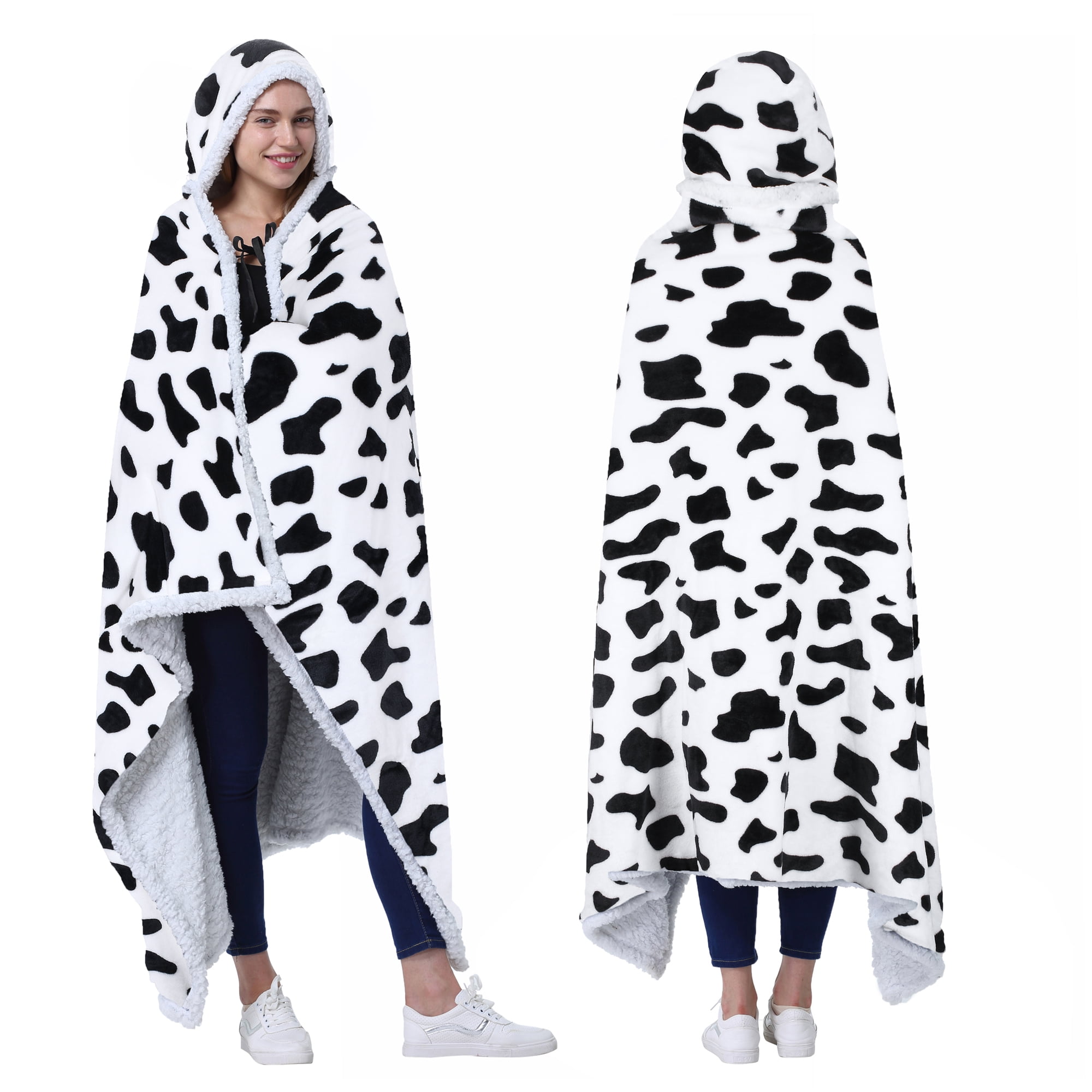 Catalonia Wearable TV Blanket with Sleeves Arms Warm Micro Plush Sherpa ...