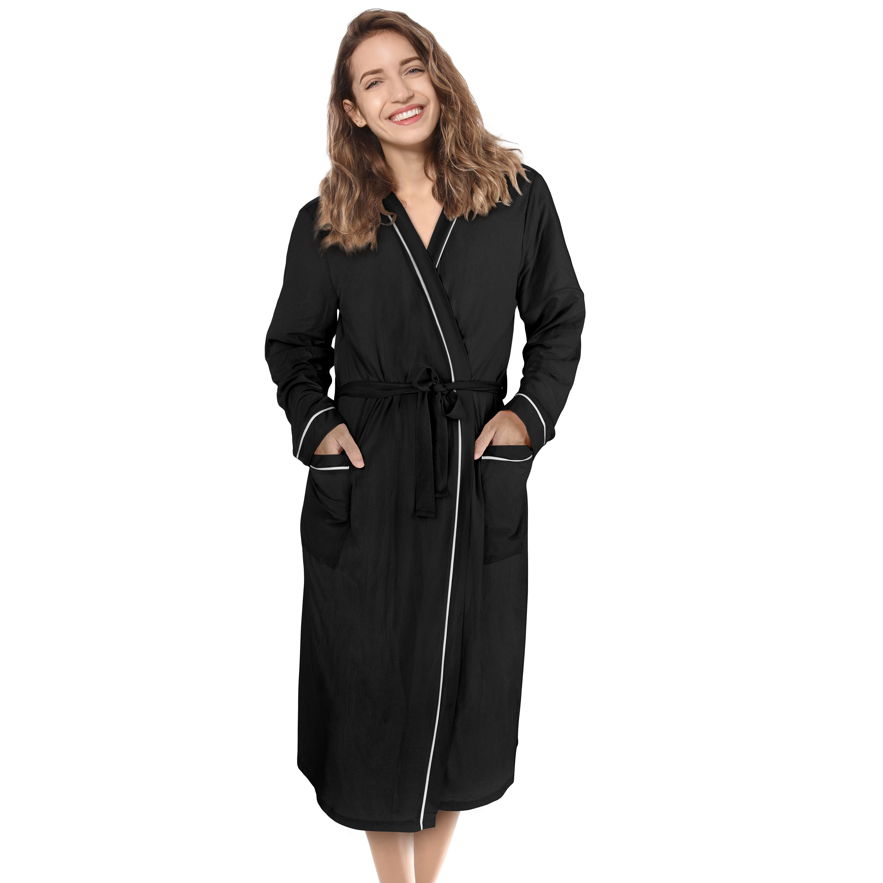 Catalonia Women's Towel Bathrobes, Lightweight Cotton Waffle Full ...