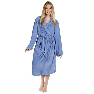 PAVILIA Premium Womens Plush Soft Robe Fluffy, Warm, Fleece Sherpa ...