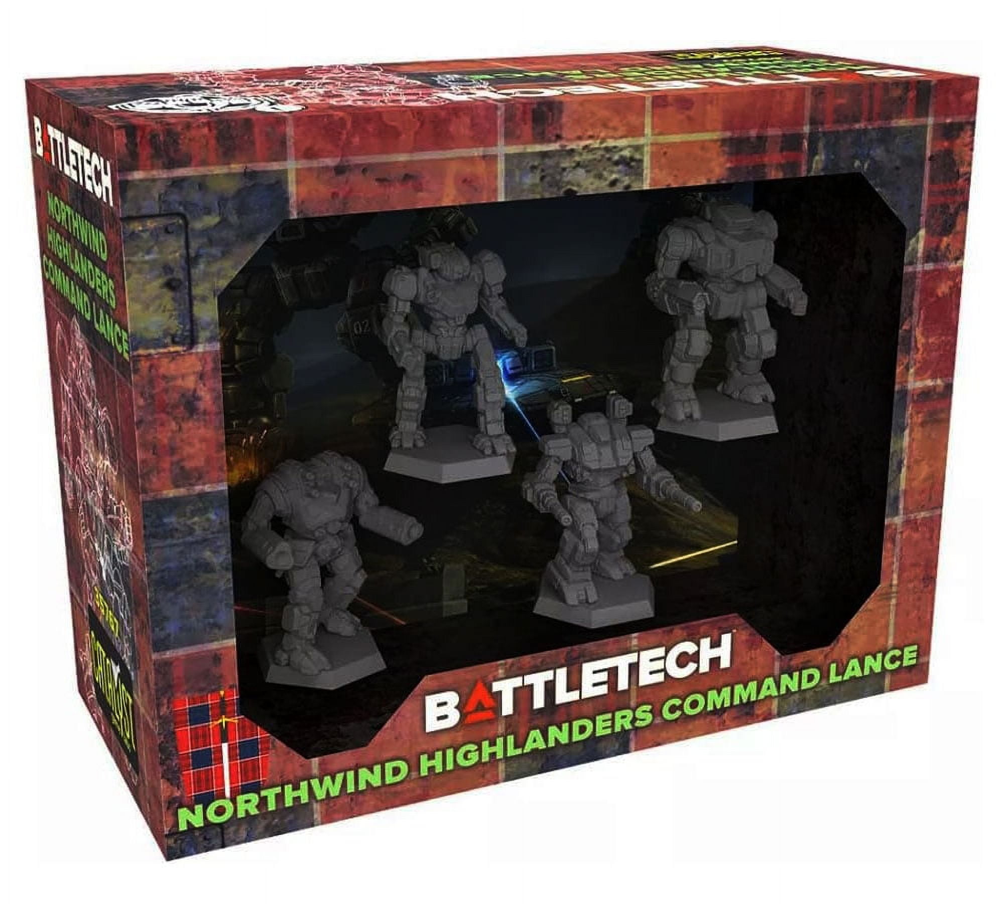 Catalyst Game Labs BattleTech: Northwind Highlanders Command Lance ... Catalyst Game Labs BattleTech: Northwind Highlanders Command Lance ...