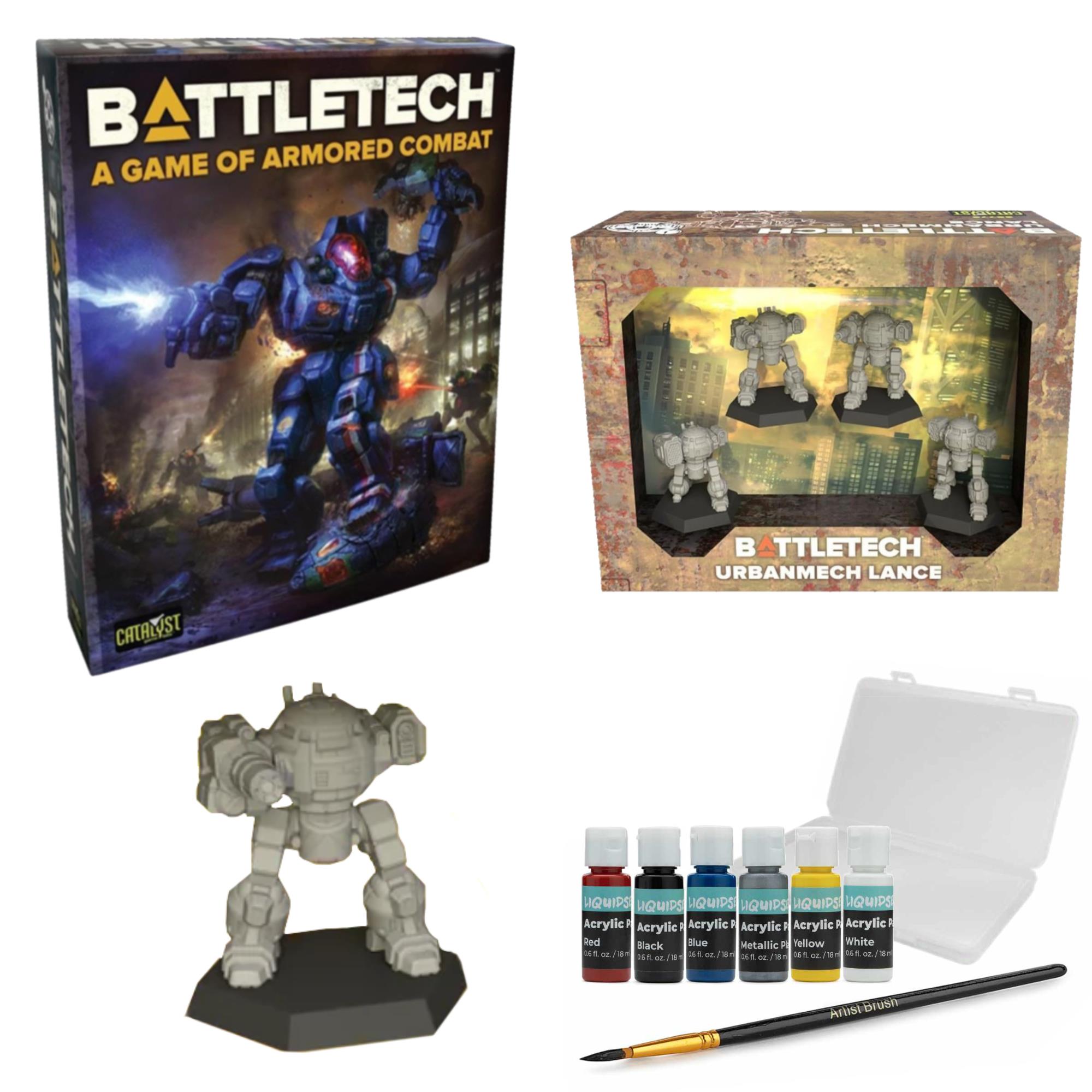 Catalyst Game Labs BattleTech World's Greatest Miniature Wargame A Game ...