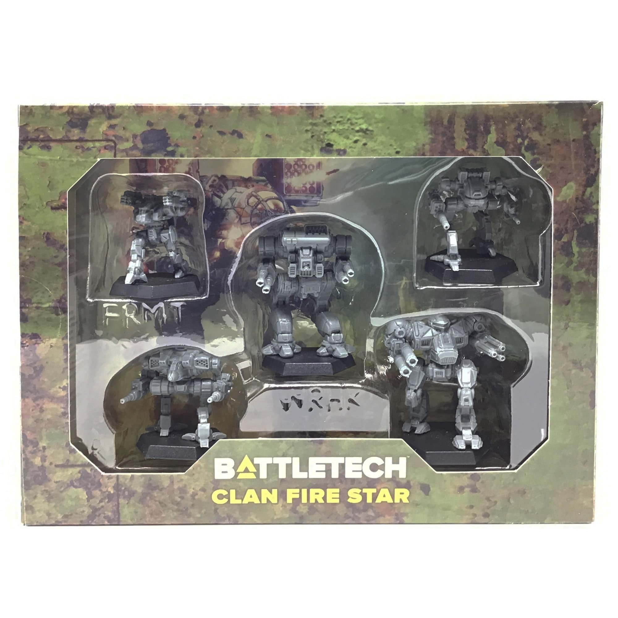 Catalyst Game Labs CAT35724 BattleTech Mini Force Pack: Clan Fire Star ...