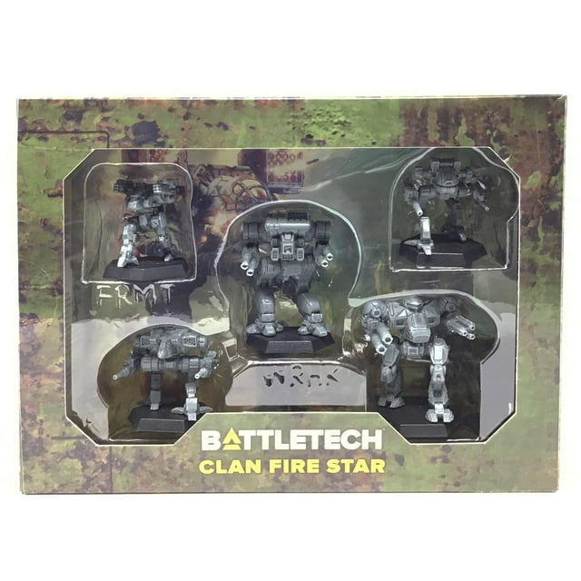 Catalyst Game Labs CAT35724 BattleTech Mini Force Pack: Clan Fire Star ...
