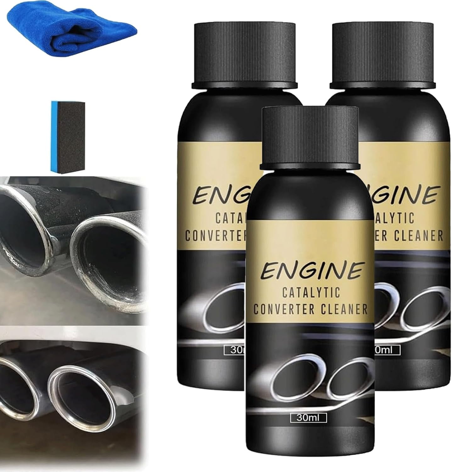 Catalytic Converter & Fuel System Cleaner, Engine Performance ...