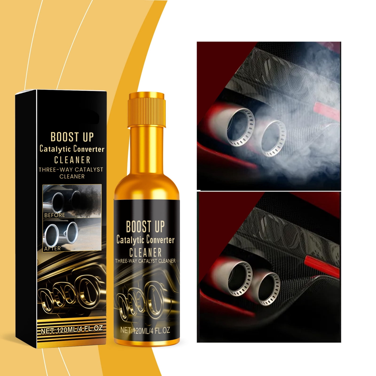 Catalytic System Cleaner 120ml – Engine Emission Cleaner, Boost Engine ...