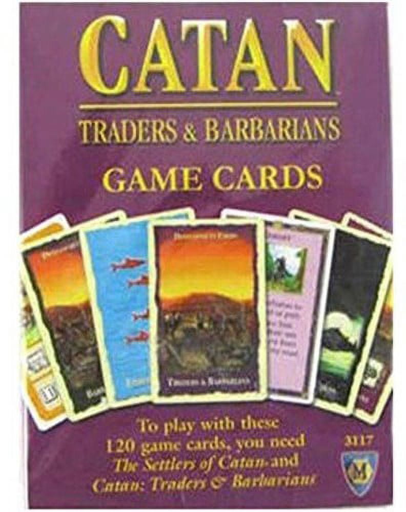 Catan Expansion: Traders and Barbarians Game Cards - Walmart.com